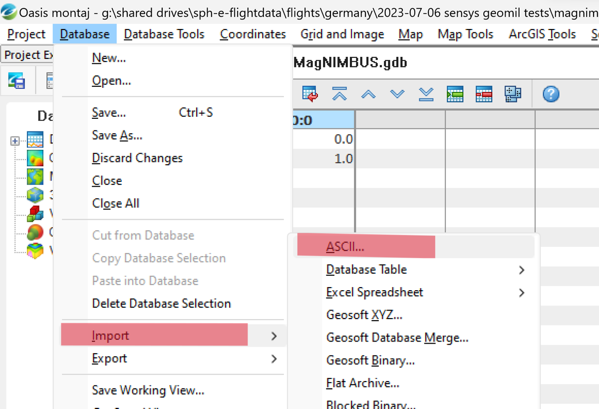 Magnetometer data processing using Oasis montaj: crash course